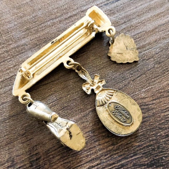 Hidden Heart | Jewelry | Vintage Hidden Heart Brooch | Poshmark